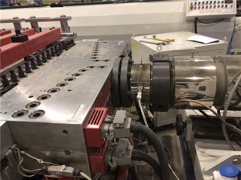 Ceiling Panel PVC Sheet Production Line , PLC Control UPVC Window ...