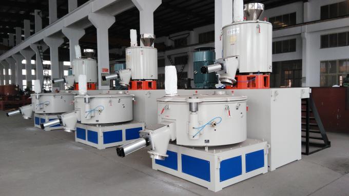 Vertical PVC Compounding Mixer , Compact Design Automatic Plastic ...